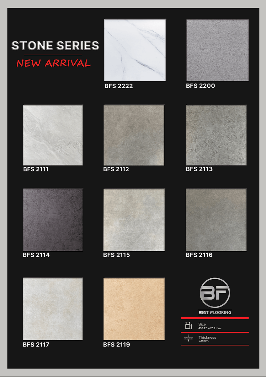 Stone vinyl and SPC flooringกระเบื้องยางลายไม้ T-Flex Master